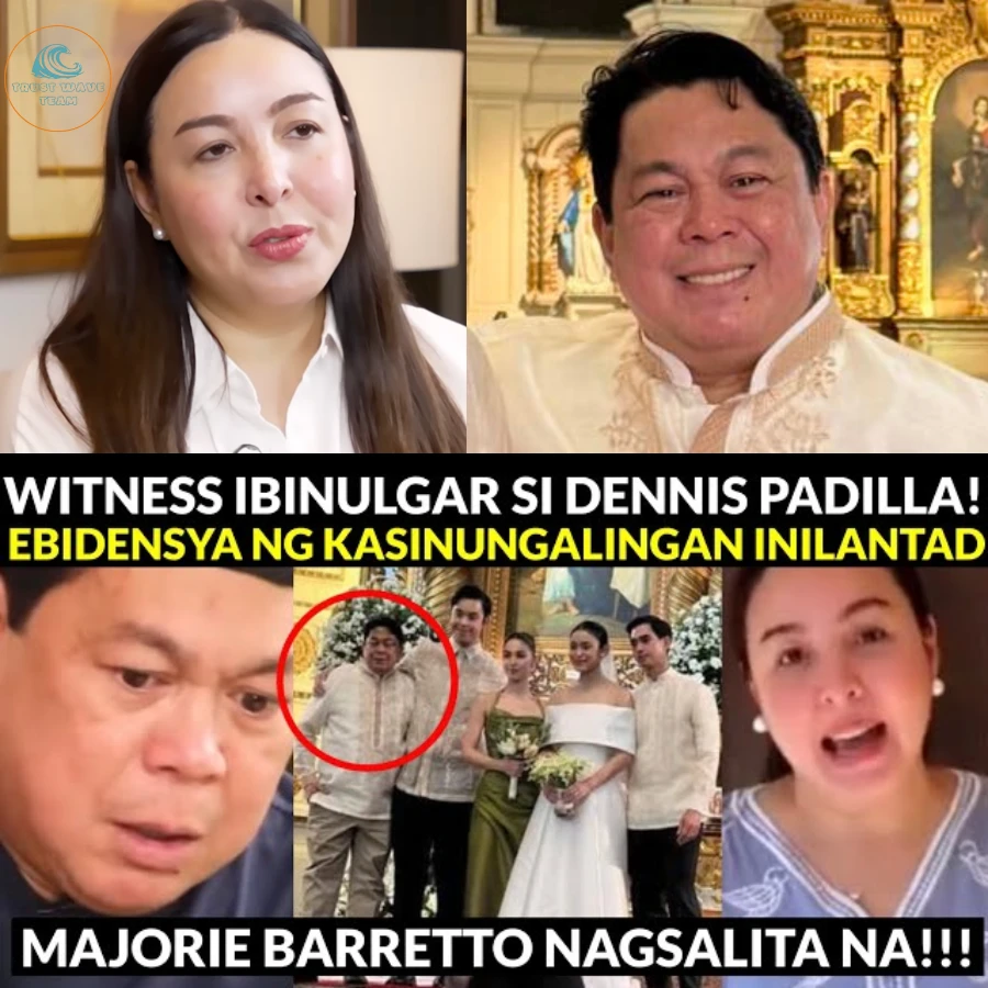 Inilantad na ni Marjorie Barretto: Tumugon sa mga Pasaring ni Dennis Padilla sa Kasal ni Claudia ...